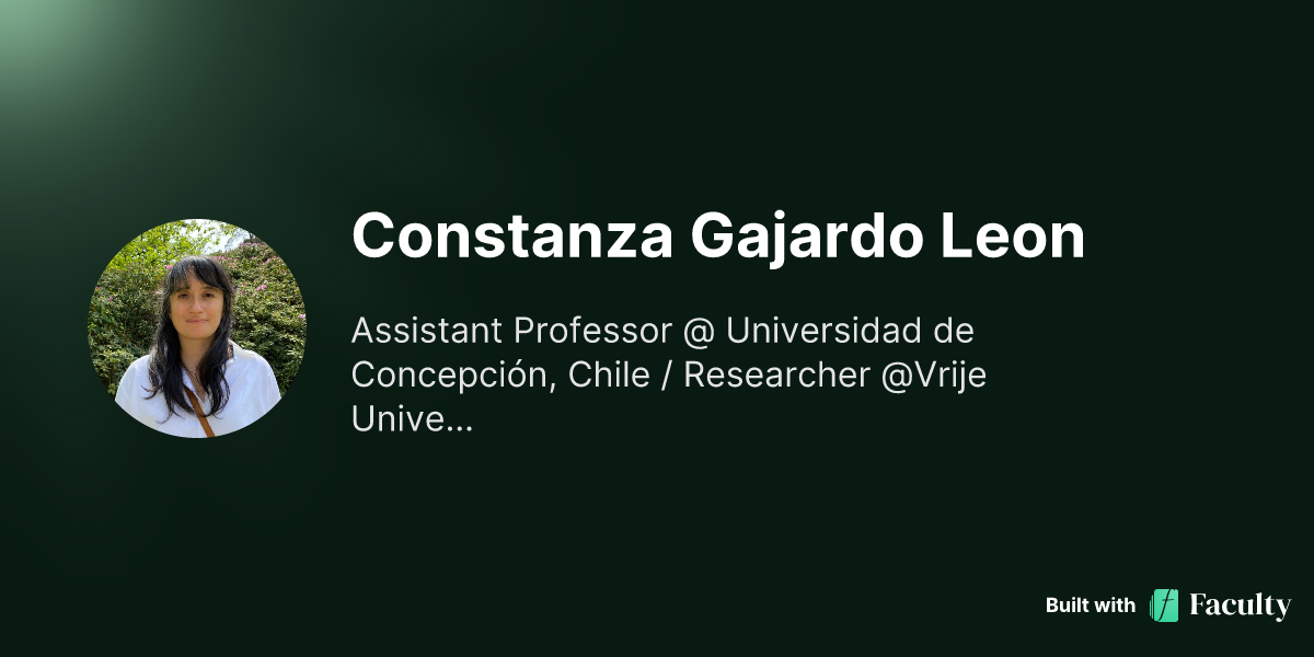 Constanza Gajardo Leon